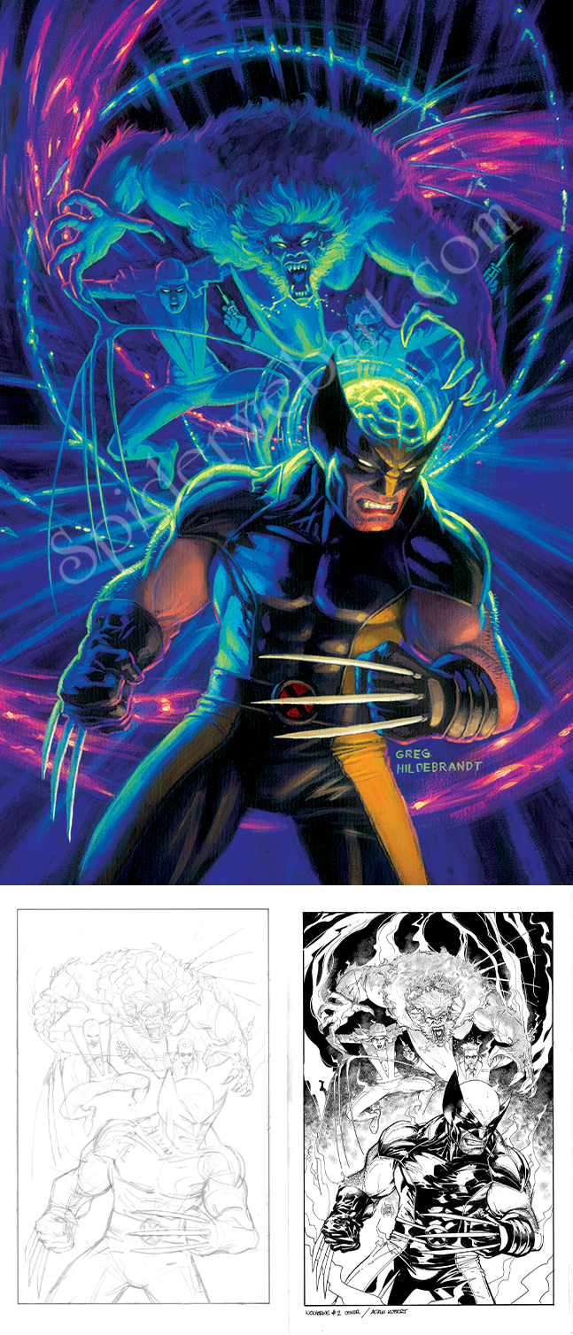 Adam Kubert Original Art For Sale | ComicArtTracker